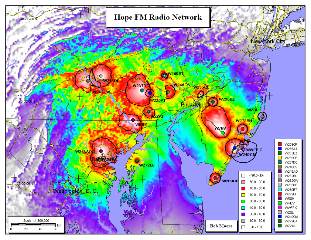 Locations | Hope FM | Finally, There's Hope!